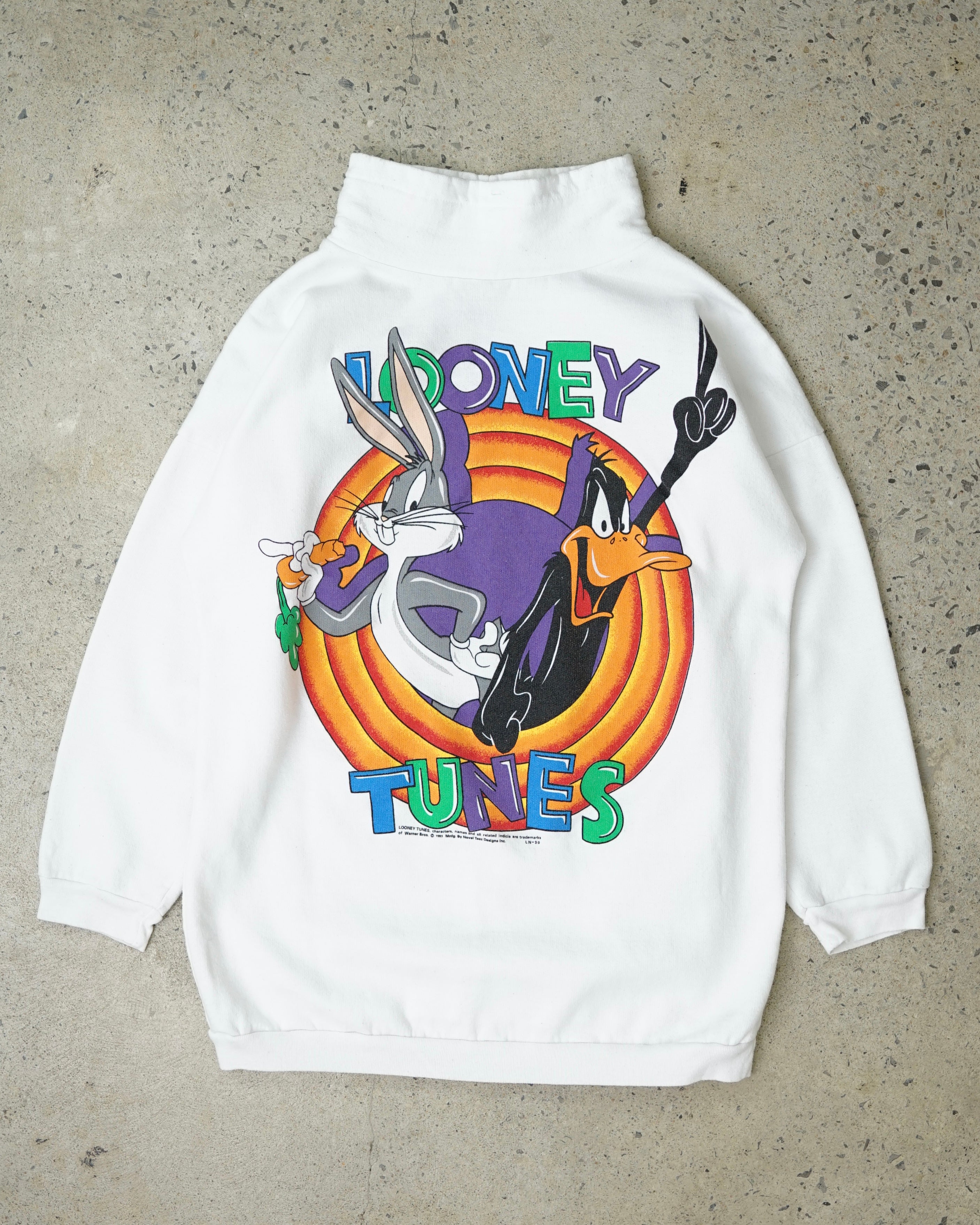 looney tunes 1993 turtle neck - long small – Chez Claude Vintage